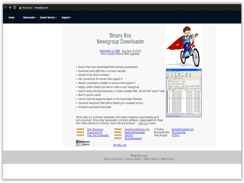 Binary Boy Newsreader Review